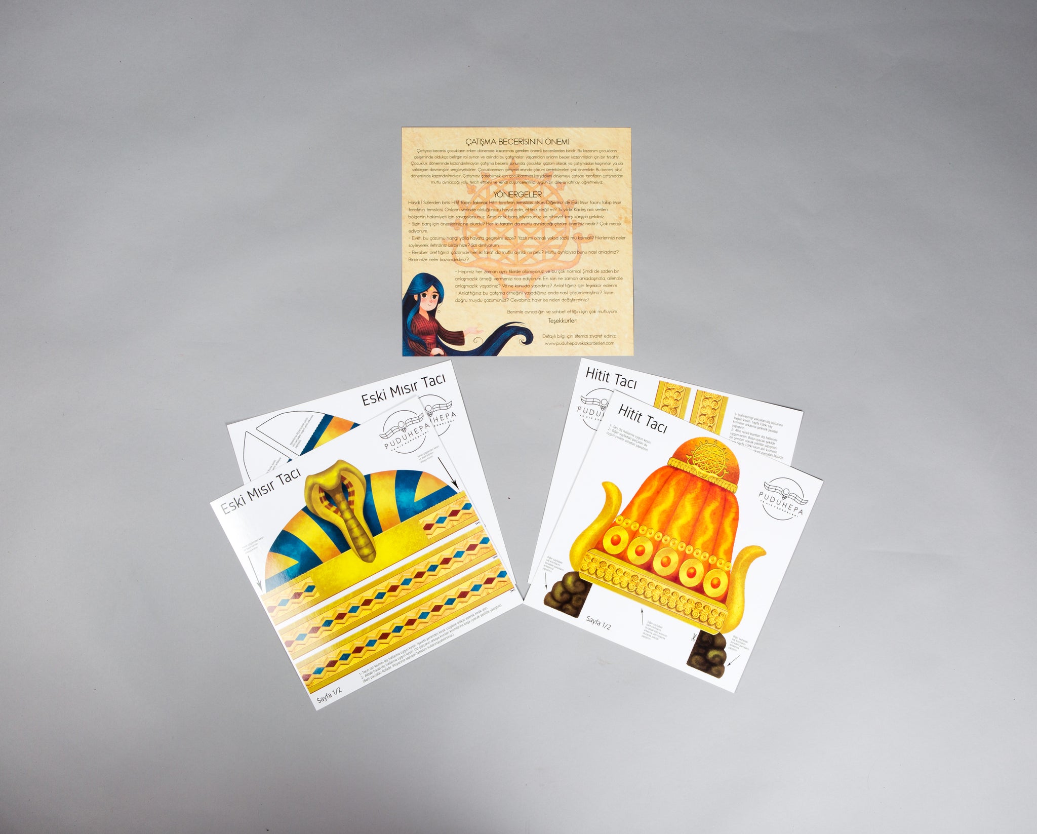 Kitap - Hitit Barış Kraliçesi Puduhepa | Puduhepa ve Kız Kardeşleri